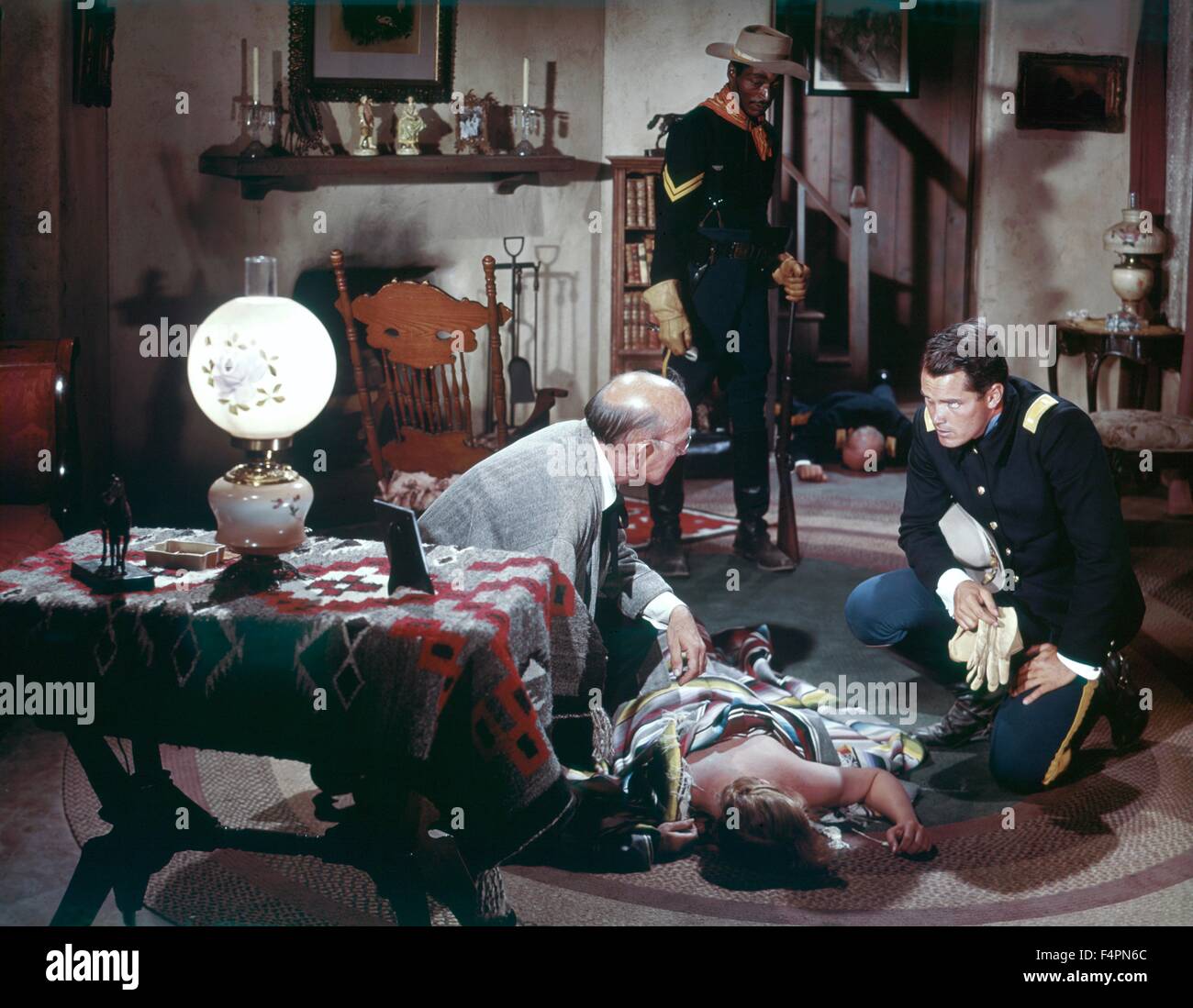 Jeffrey Hunter / Sergeant Rutledge / 1960 directed by John Ford [Warner ...