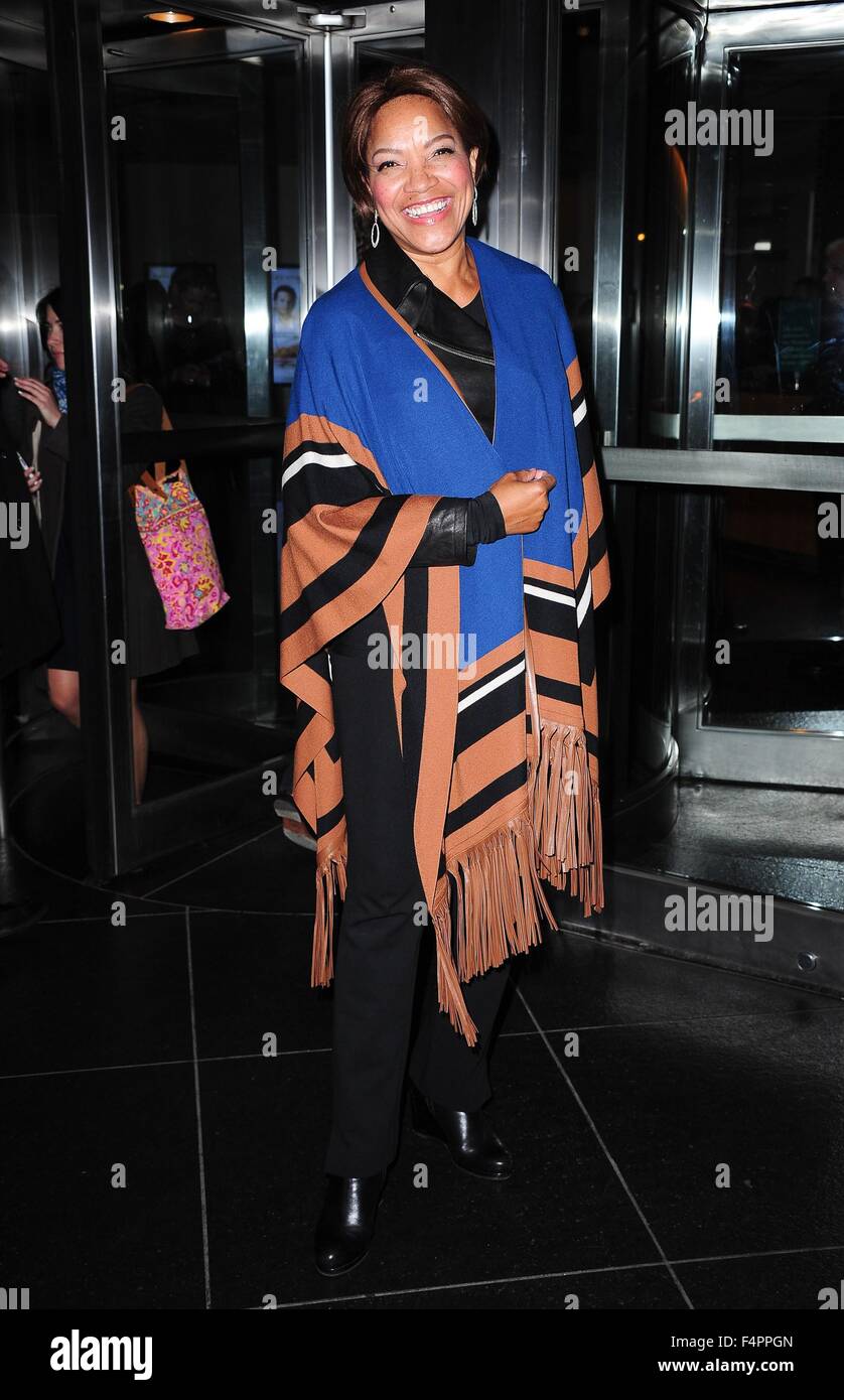New York, NY, USA. 20th Oct, 2015. Grace Hightower at arrivals for ...