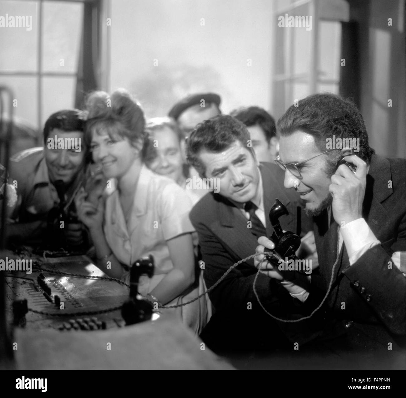 Daniel Gelin and Michel Piccoli / Is Paris Burning ? / 1966 directed by ...