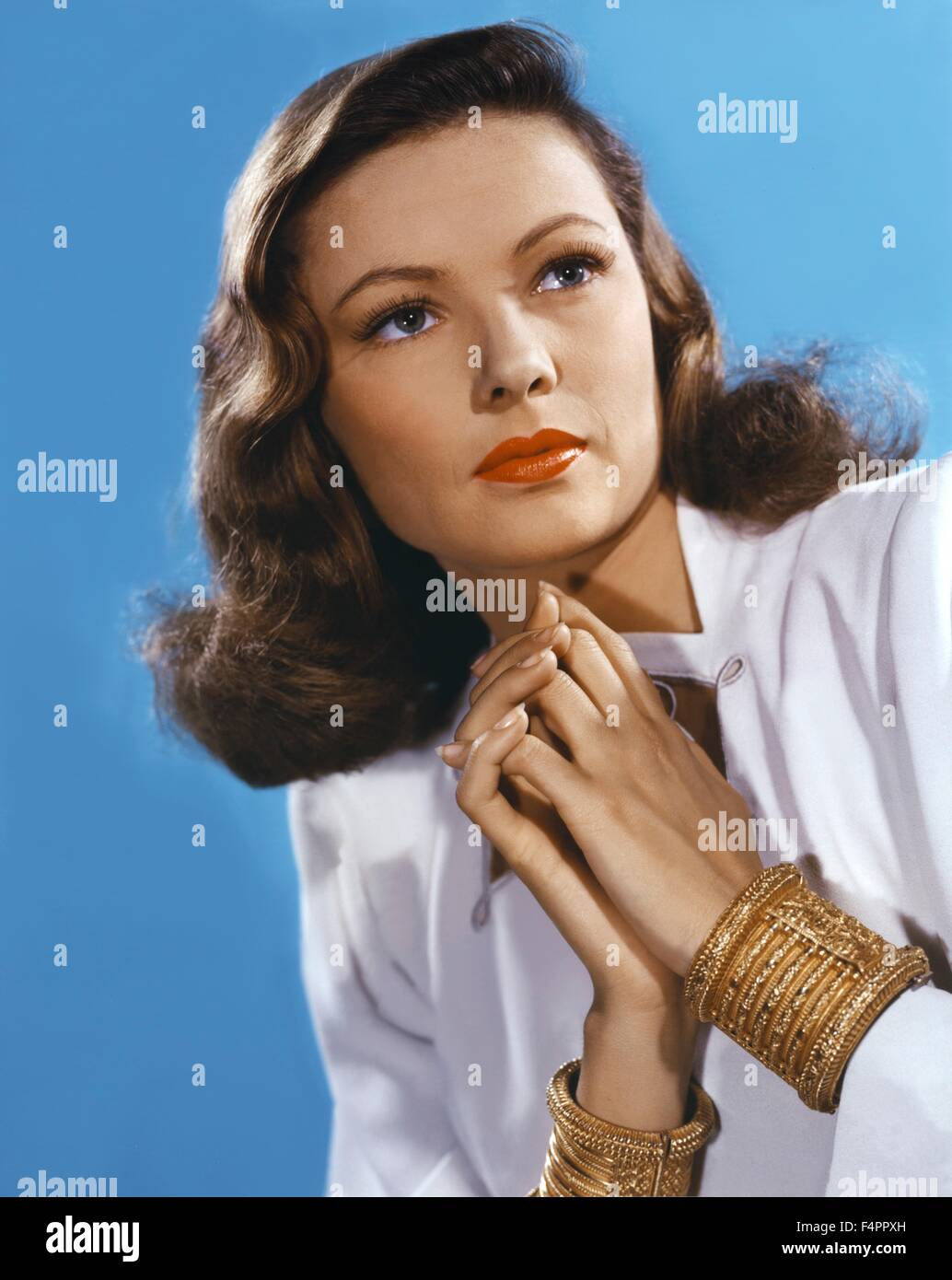 Gene tierney leave her hi-res stock photography and images - Alamy