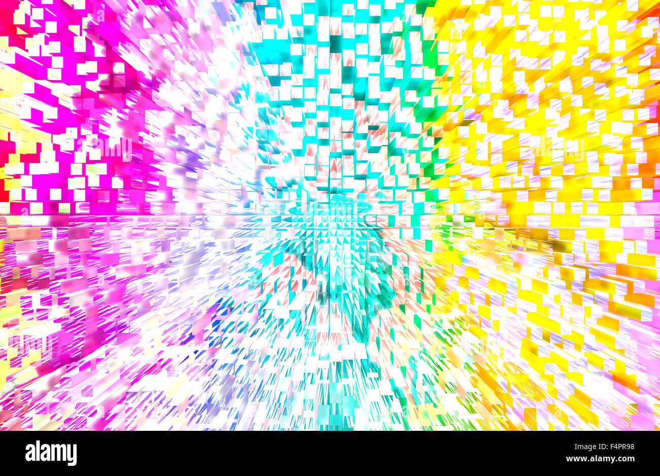 abstract multicolor background with three dimension Stock Photo - Alamy