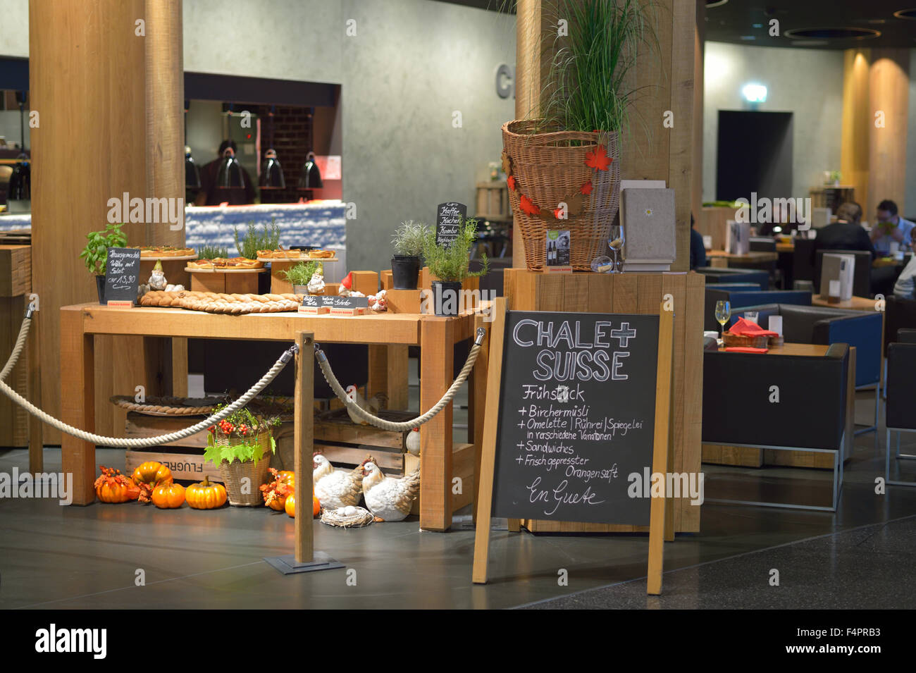 The Chalet Suisse restaurant at Zurich International Airport (KZRH ...