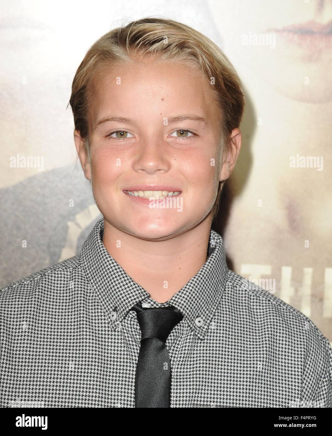 Los Angeles, CA, USA. 20th Oct, 2015. Tate Berney at arrivals for ...