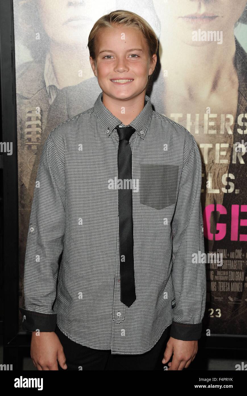 Los Angeles, CA, USA. 20th Oct, 2015. Tate Berney at arrivals for ...