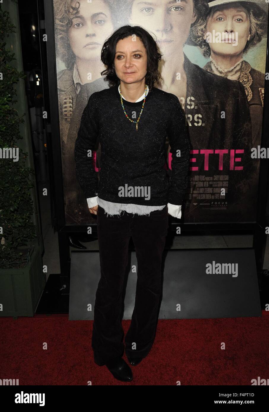 Los Angeles, CA, USA. 20th Oct, 2015. Sara Gilbert at arrivals for ...