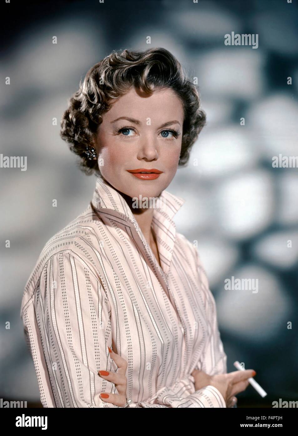Simone Simon In The 50's Stock Photo - Alamy
