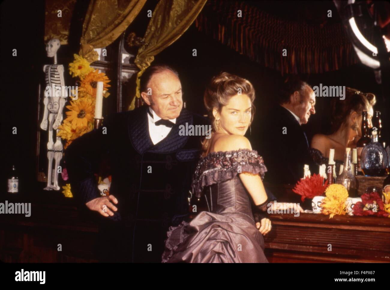Gene Hackman and Sharon Stone / The Quick and the Dead / 1995 directed ...