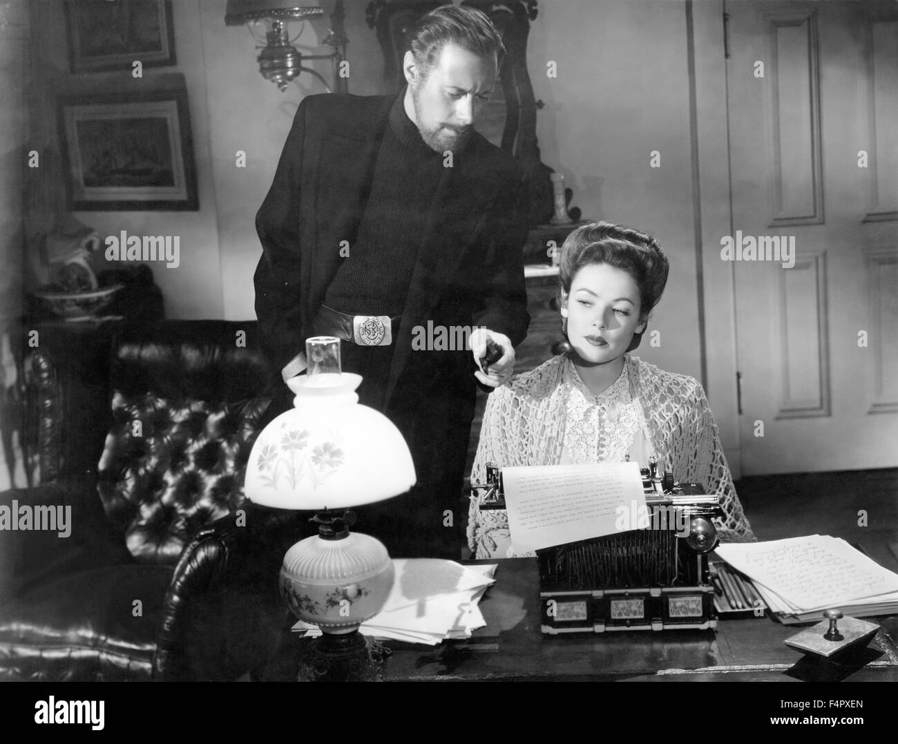 Rex Harrison and Gene Tierney / The Ghost And Mrs Muir / 1947 ...