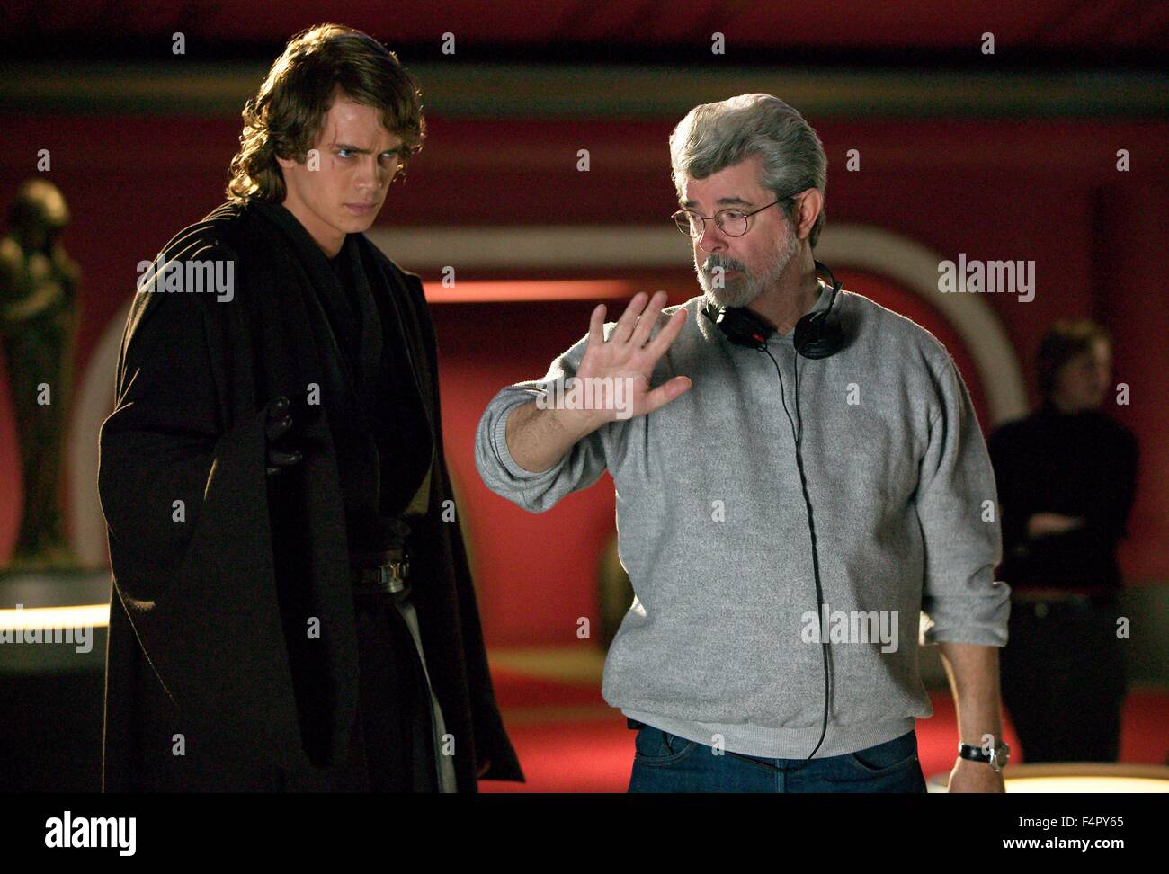 George Lucas On Set