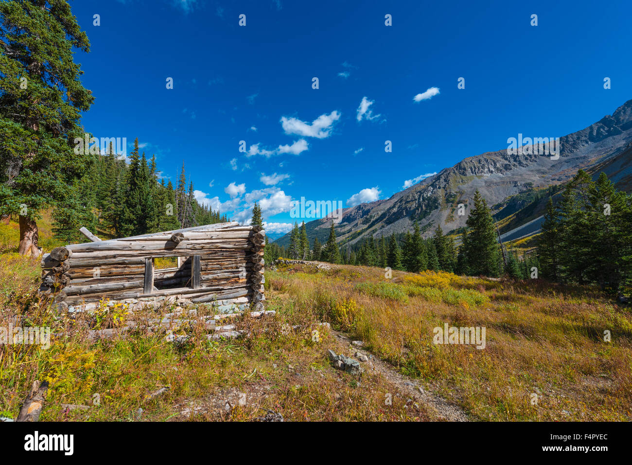 Old mining cabin colorado hi-res stock photography and images - Alamy