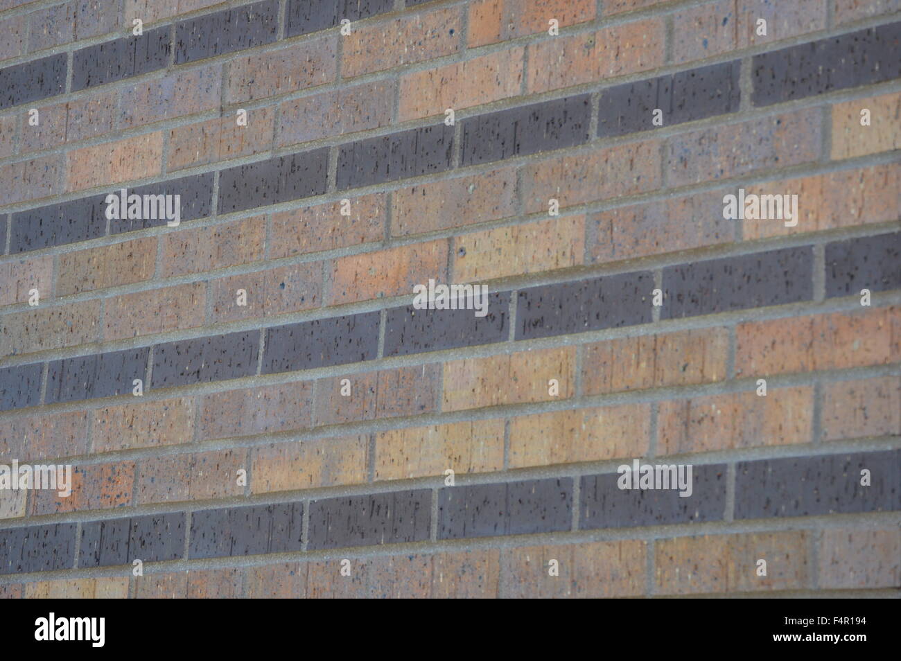 Striped colored bricks Stock Photo - Alamy