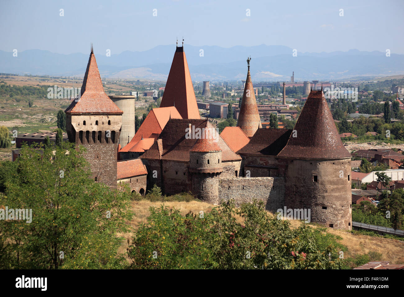 Corvin Castle, also known as Hunyad Castle or Hunedoara Castle ...