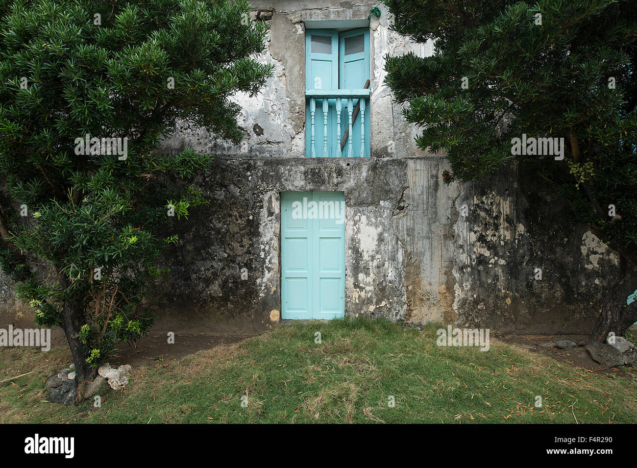 Batanes, Philippines, March 28,2015: A colonial style an Ivatan ethnic ...