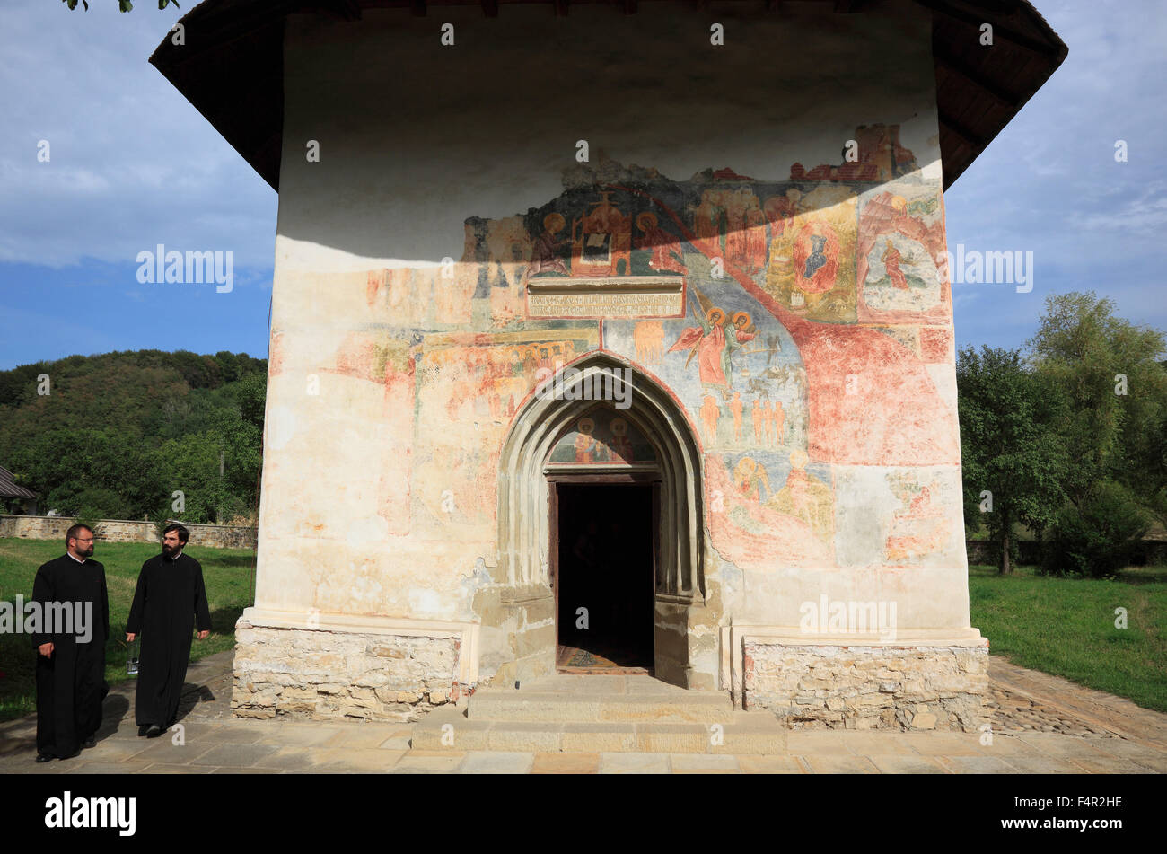 the church of Patrauti near Suceava, is the smallest church built by ...