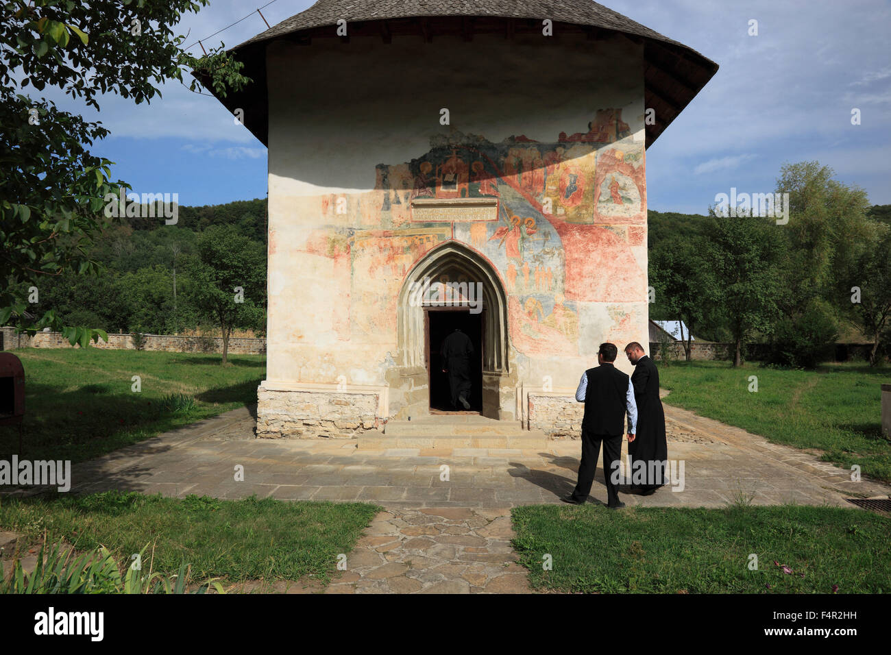the church of Patrauti near Suceava, is the smallest church built by ...