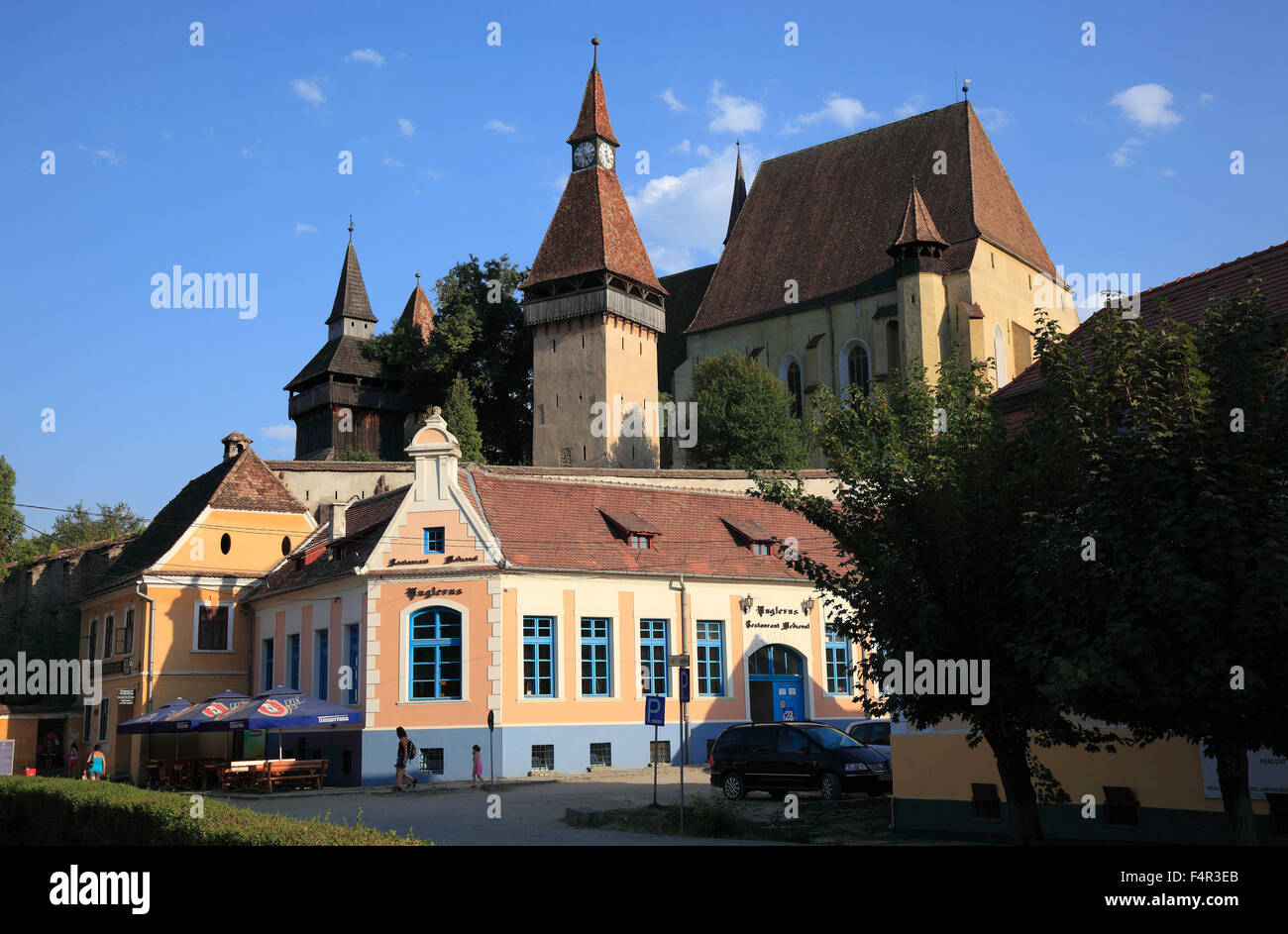 Fortified Church, a UNESCO World Heritage Site of Biertan, Biertan a ...