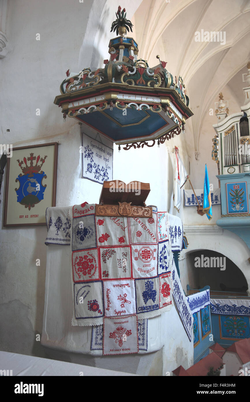 UNESCO World Heritage Site, Fortified Church of Darjiu, or Ders ...