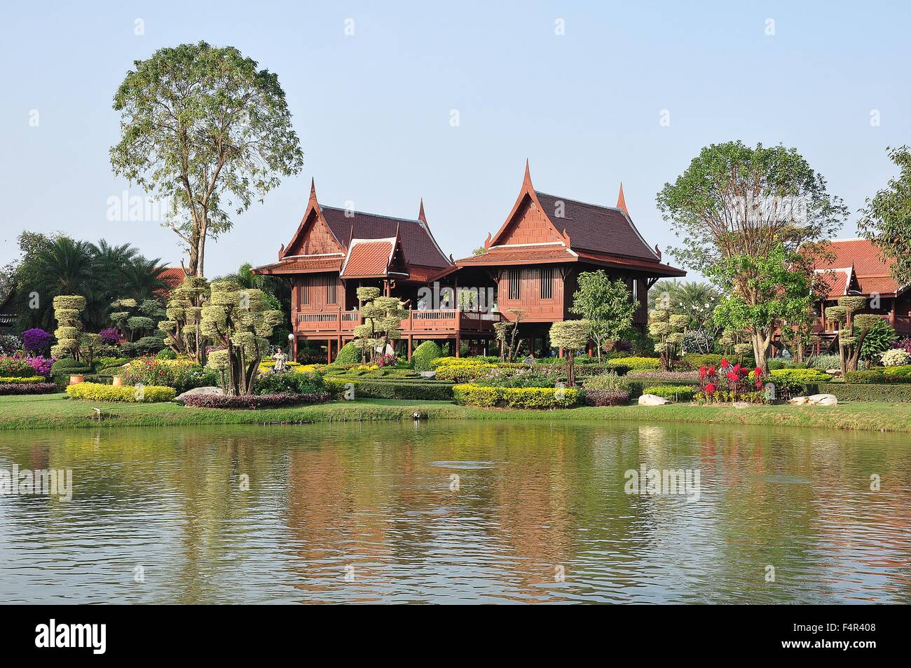 Thai style house hi-res stock photography and images - Alamy