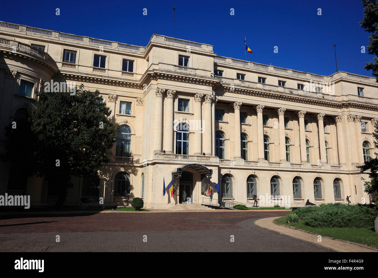 Royal Palace, Palatul Regal, now National Art Gallery, National Muzeul ...