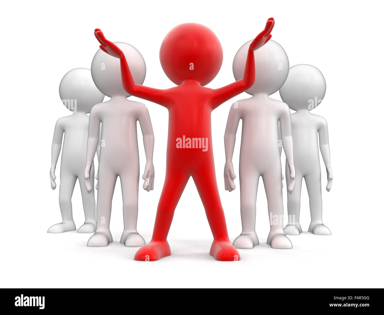 Human character (clipping path included Stock Photo - Alamy