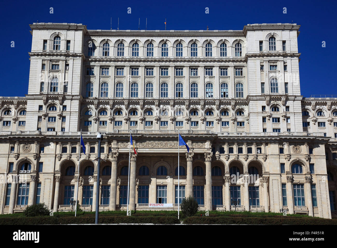 The Palace of the Parliament, Palatul Parlamentului, in Bucharest ...