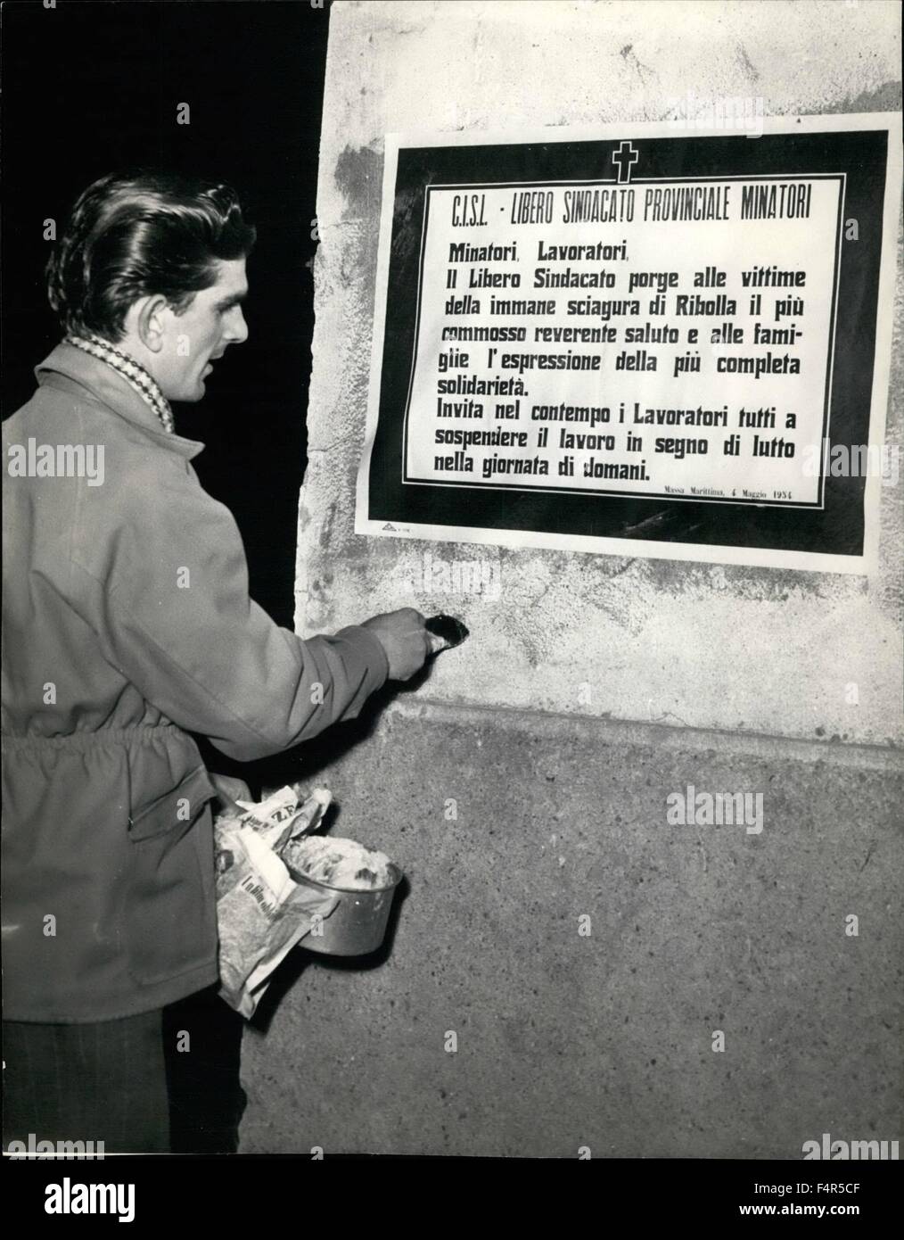 1955 - Plaque © Keystone Pictures USA/ZUMAPRESS.com/Alamy Live News ...