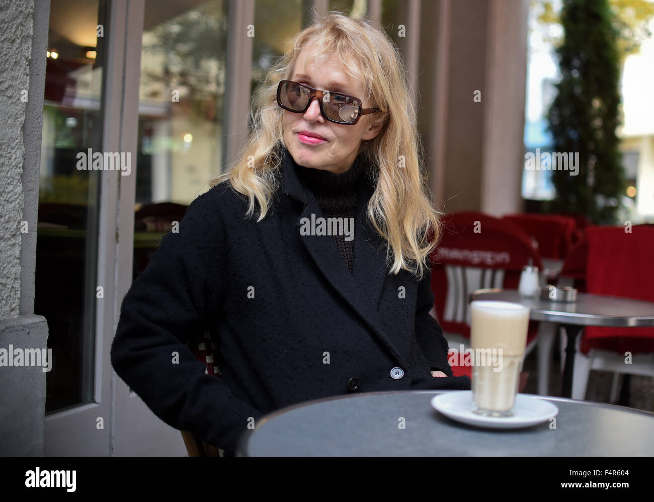 Berlin, Germany. 13th Oct, 2015. Musician Annette Humpe during an ...