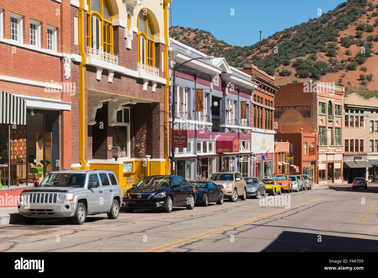 USA, United States, America, Southwest, Arizona, Cochise County, Bisbee ...