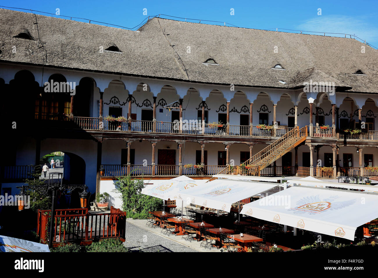 The Hanul lui Manuc is a well preserved medieval tavern. The hotel and ...