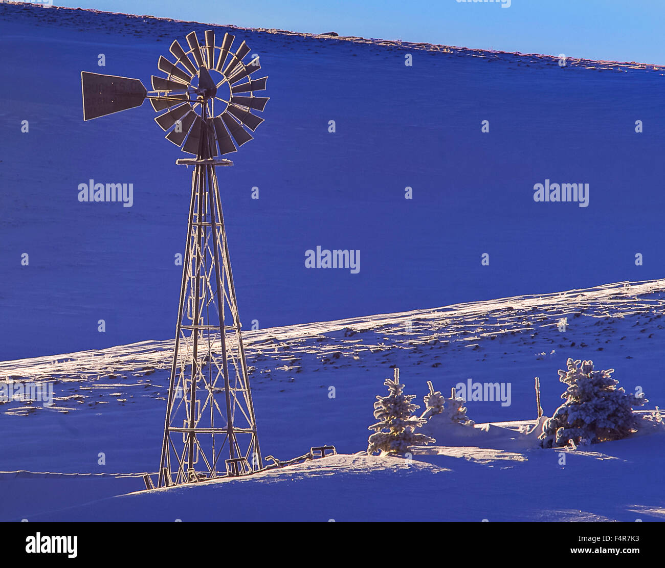 Palouse, rural, farms, Steptoe Butte, rolling hills, Spring, winter ...