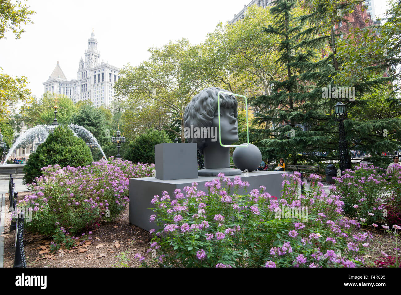 City Hall Park Lower Manhattan High Resolution Stock Photography and ...