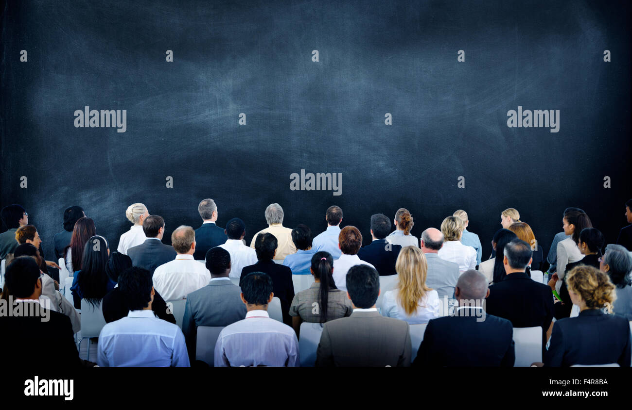 Business audience listening african hi-res stock photography and images ...