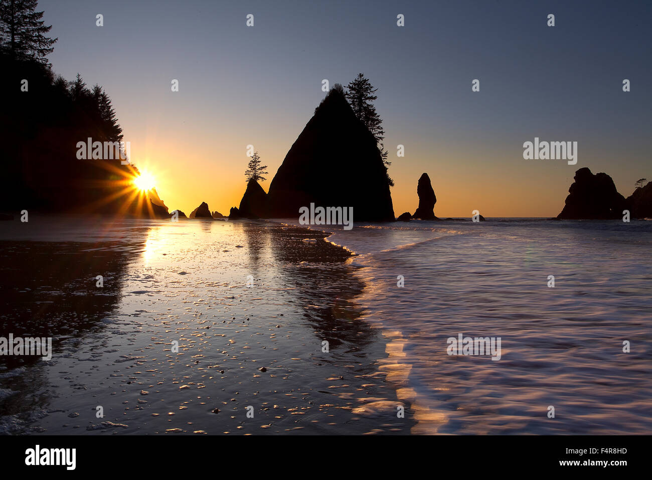 Shi Shi Beach, Point Of Arches, Neah Bay, Olympic Peninsula, Olympic ...