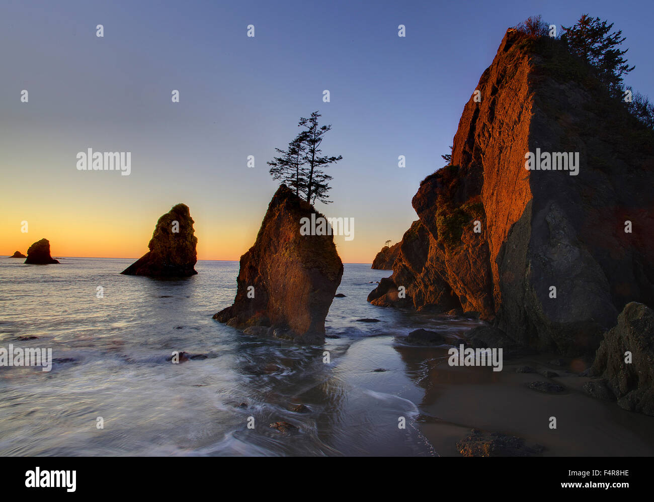Shi Shi Beach, Point Of Arches, Neah Bay, Olympic Peninsula, Olympic ...