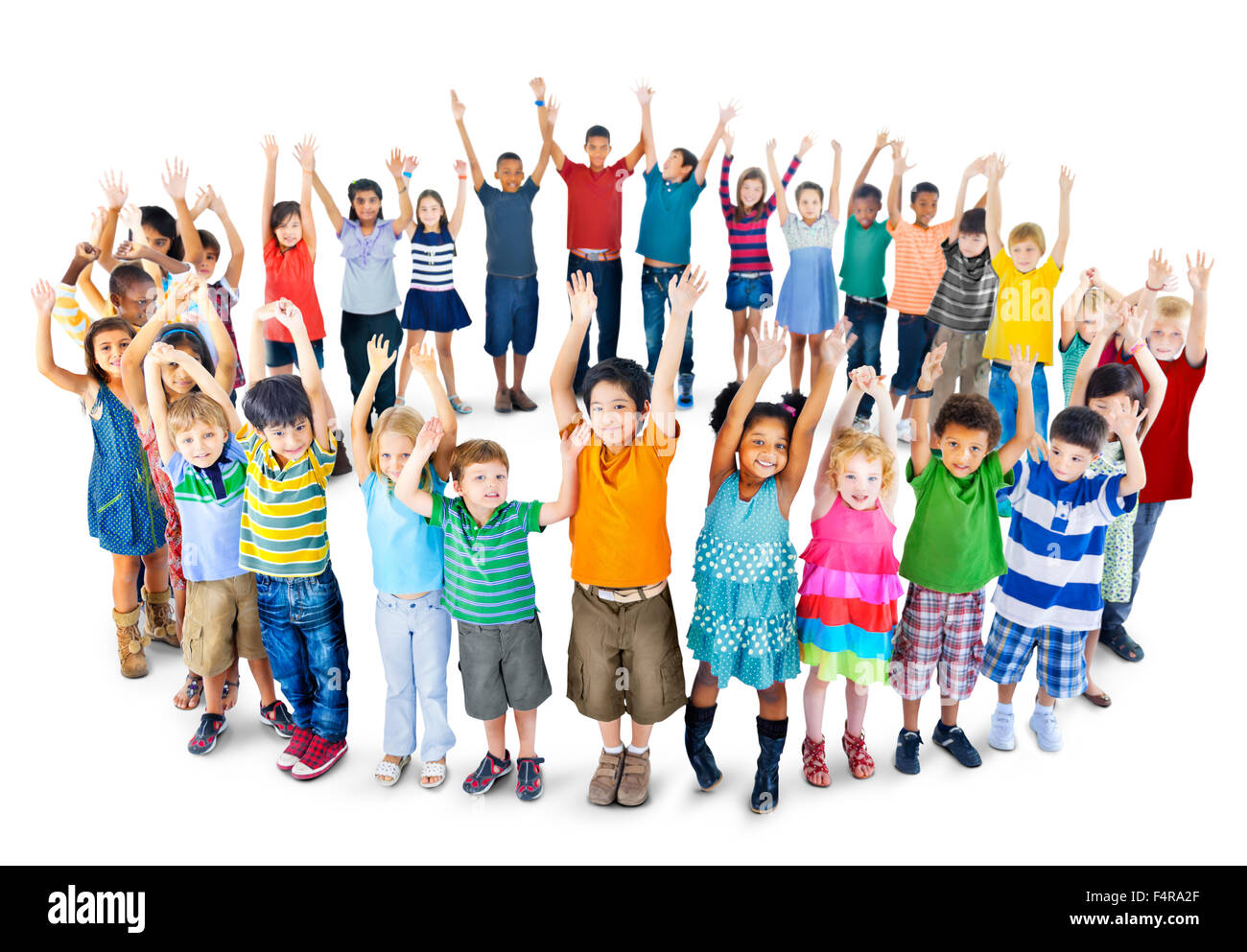 Diversity Childhood Children Happiness Innocence Friendship Concept ...