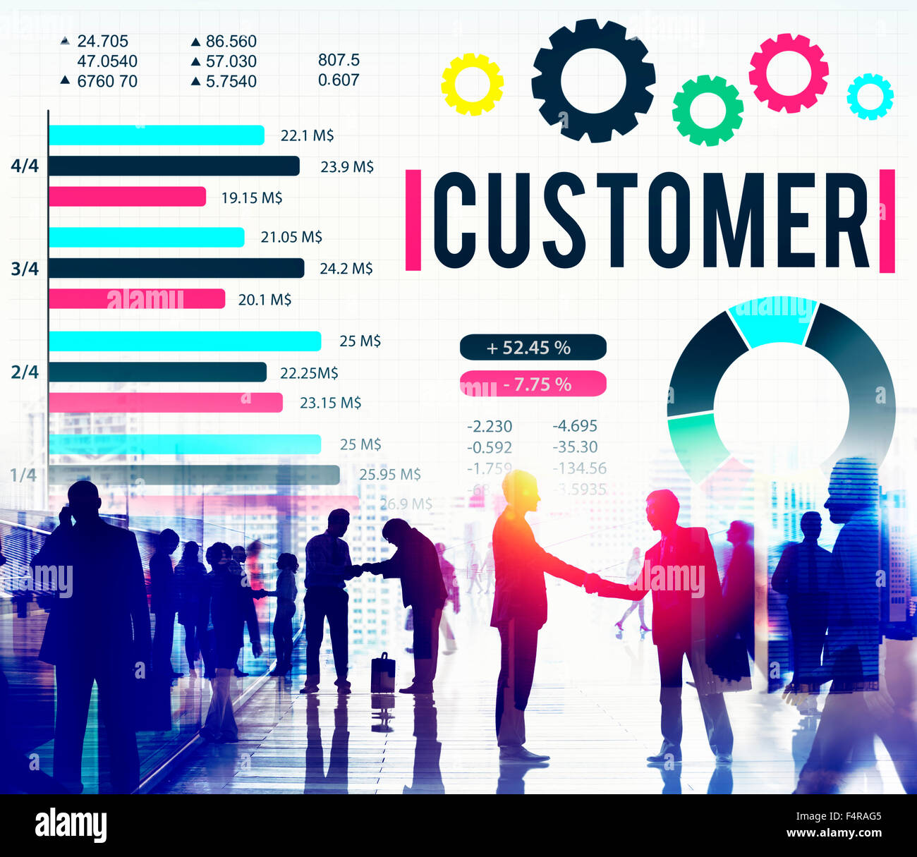 Customer Market Business Corporate Target Concept Stock Photo - Alamy