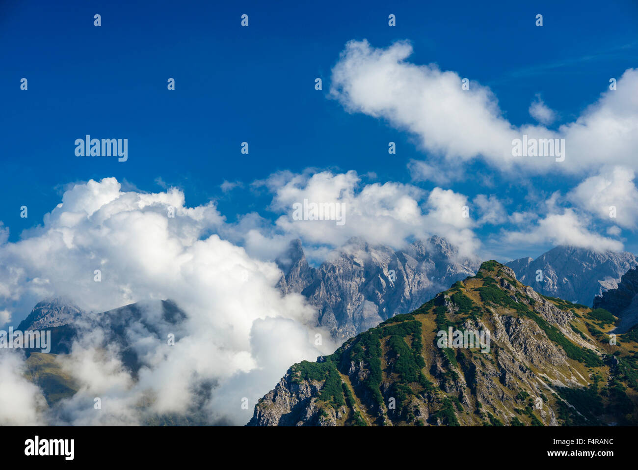 Allgäu, Allgäuer Alpen, Alps, Bavaria, mountains, mountainous, mountain ...