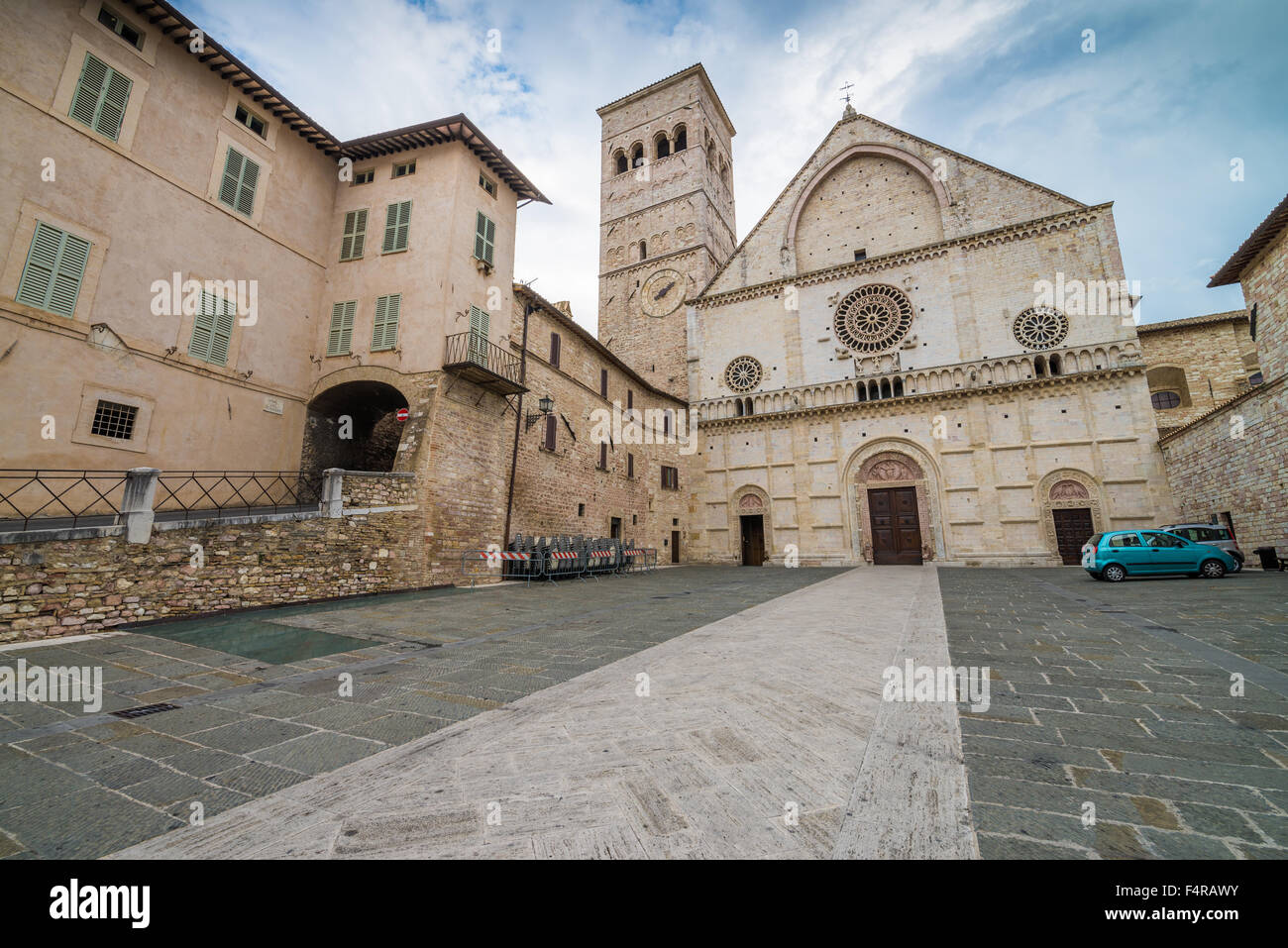Cathedral of San Rufino, Assisi, Umbria, Italy Stock Photo - Alamy