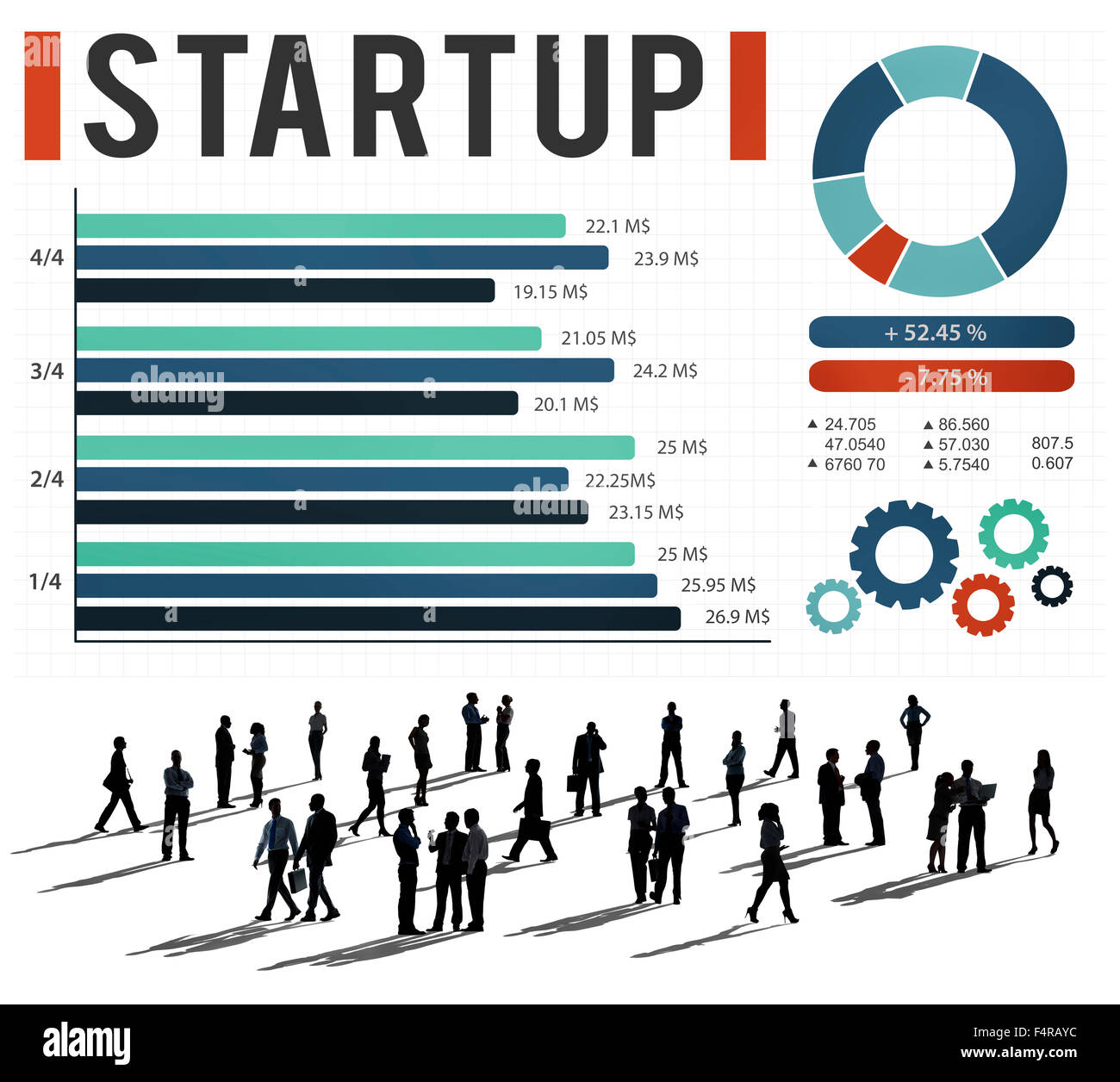 Startup New Business Growth Sucess Development Concept Stock Photo - Alamy