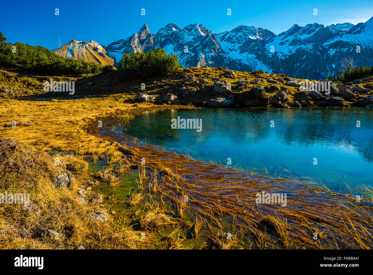 Allgäu, Allgäuer Alpen, Alps, Outside, Bavaria, mountains, mountain ...