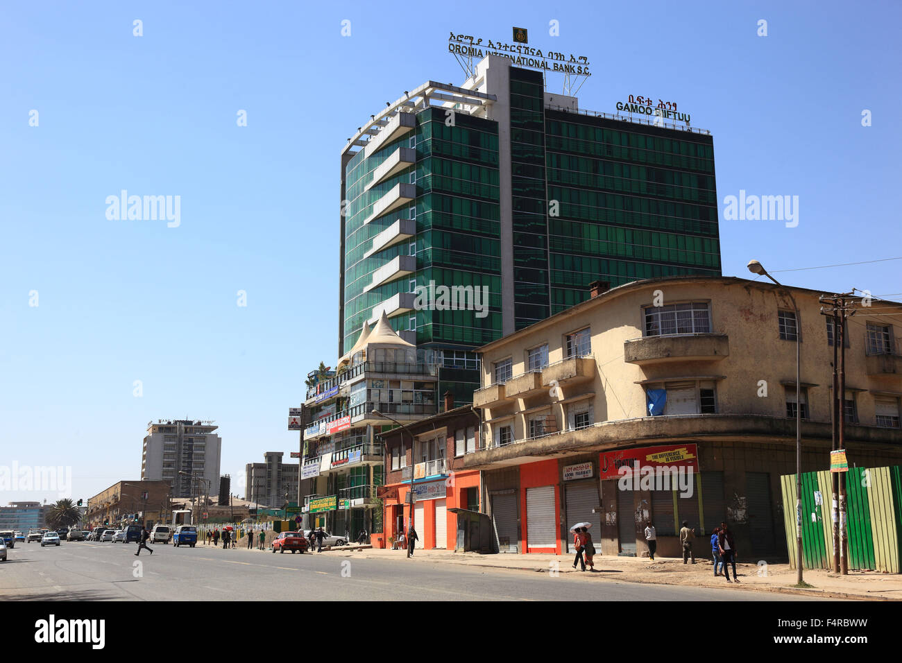 Addis ababa city center hi-res stock photography and images - Alamy
