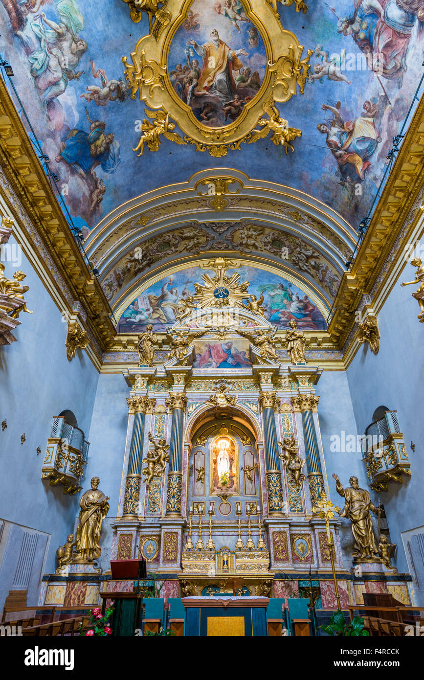 Minerva Temple, Assisi, Italy, Tuscany, Umbria, EU, Europe Stock Photo ...
