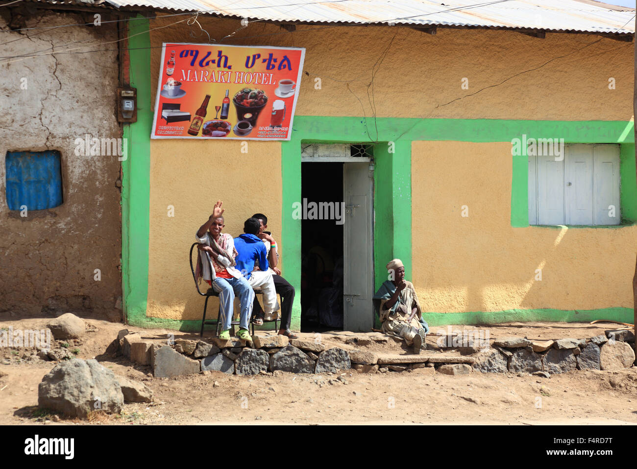 In the highlands of Abyssinia, in the Semien Mountains, Semien ...