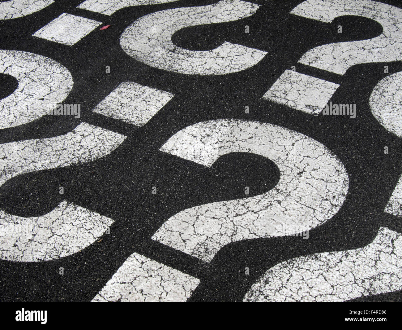 Artwork, concepts, question marks, Portugal, Europe Stock Photo - Alamy