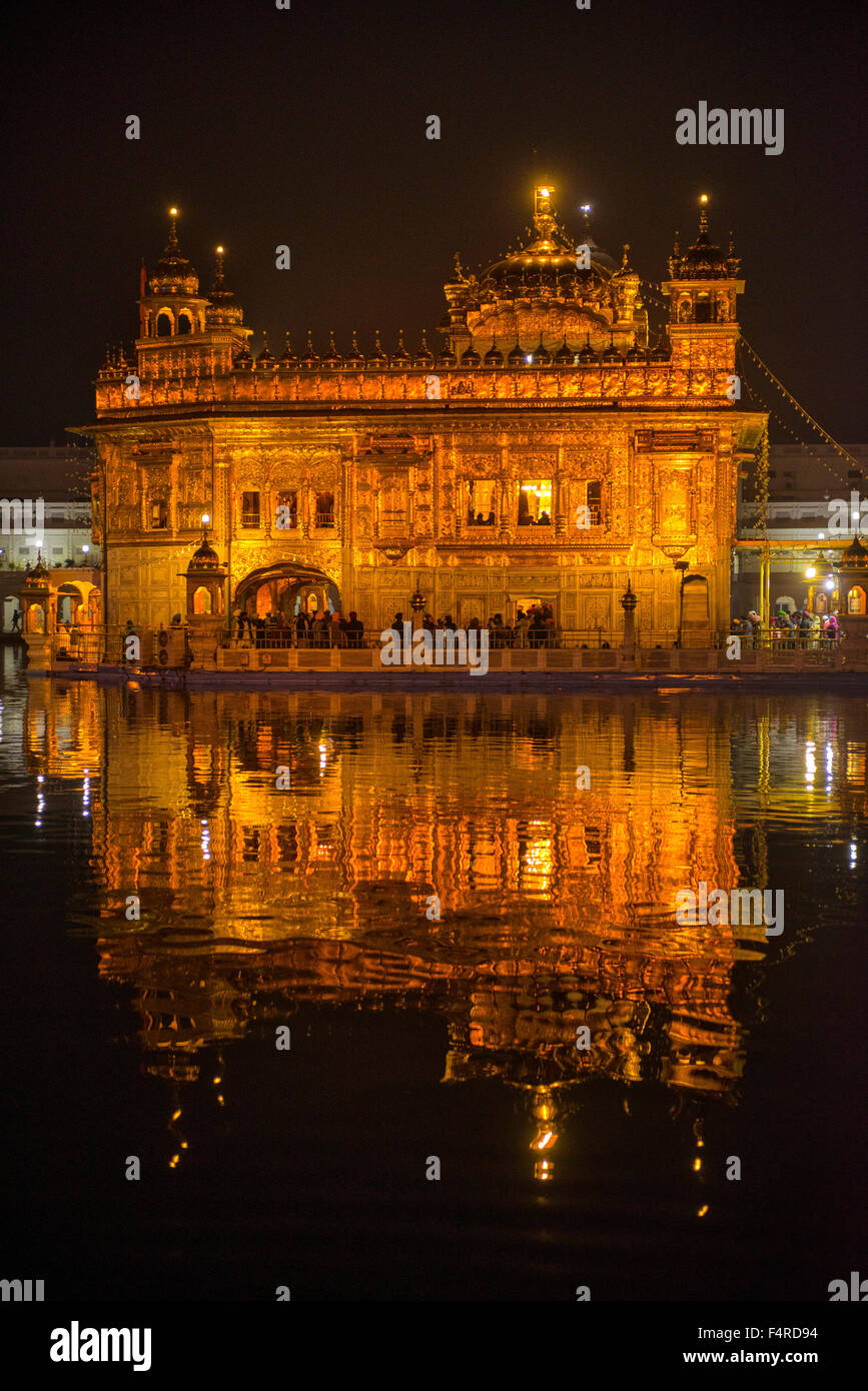 Asia, India, Punjab, Amritsar, Golden temple, religion, Sikh, shrine ...