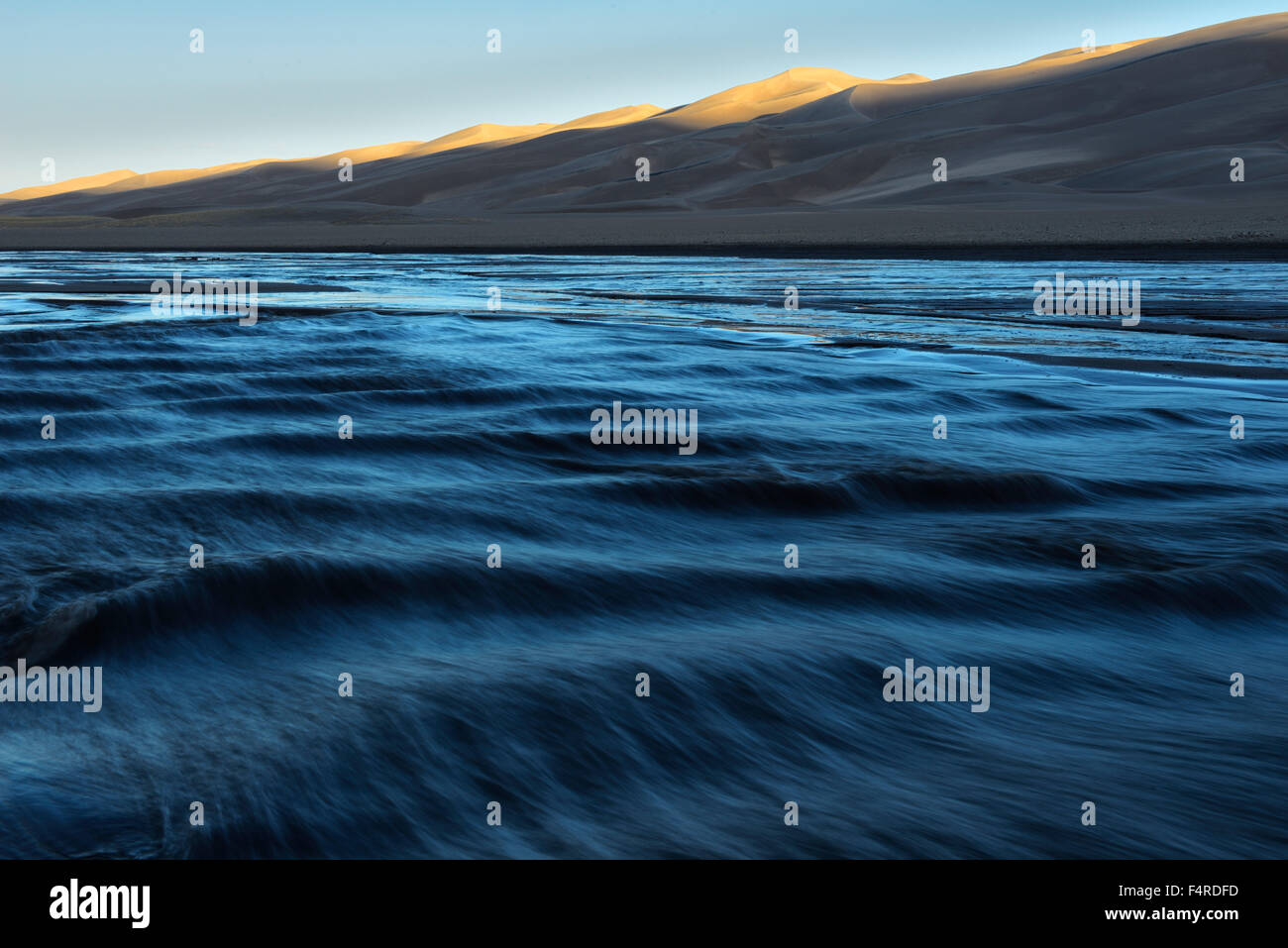 USA, UnitedStates, America, Rockies, Rocky Mountains, Great Sand Dunes ...