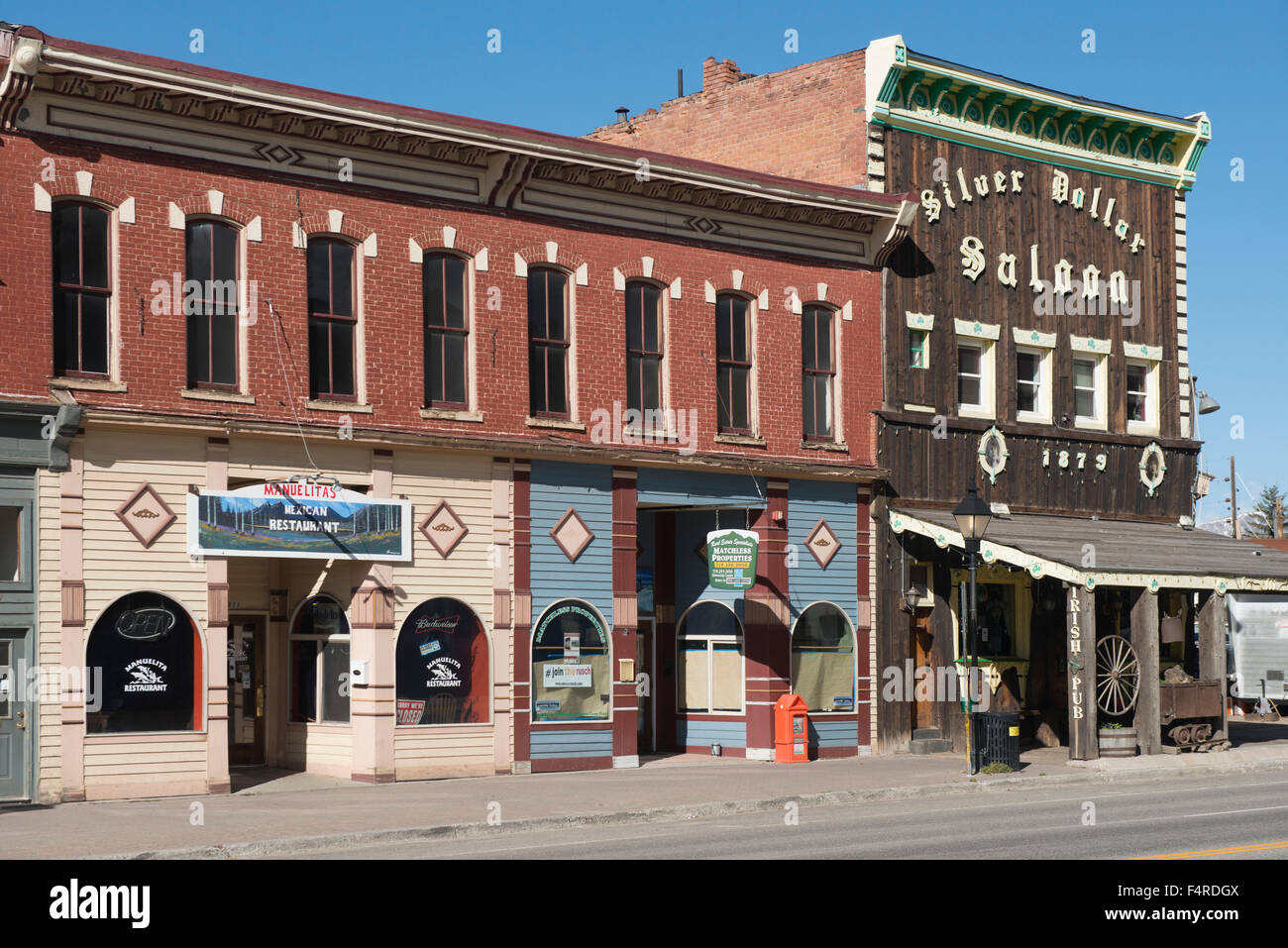 Silver dollar saloon leadville colorado hi-res stock photography and ...