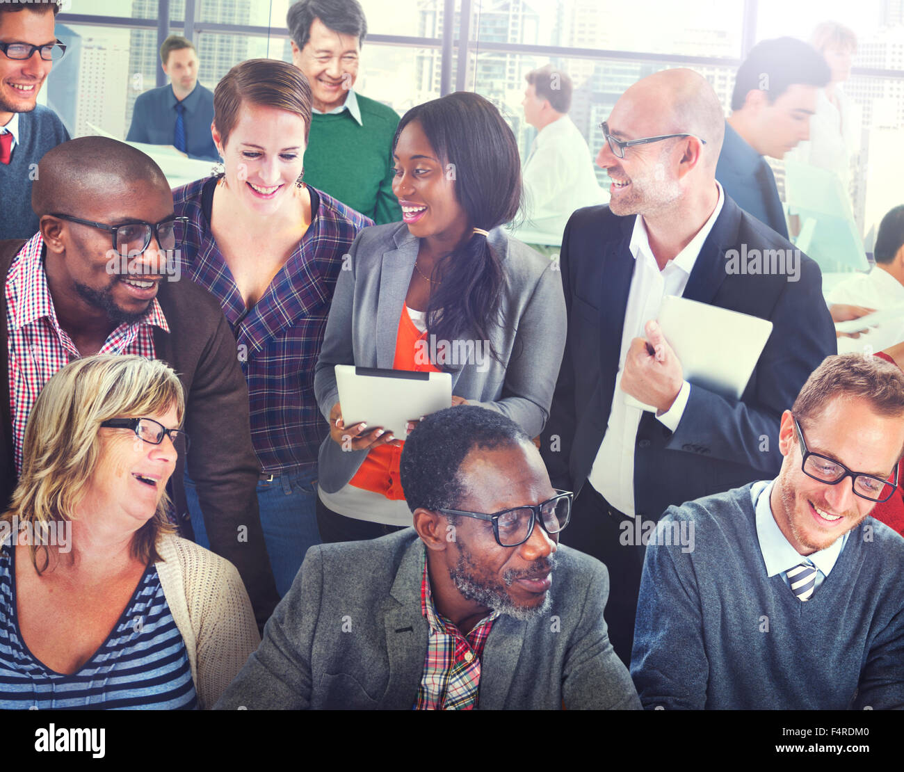 Diversity Support Organization Team Discussion Working Concept Stock ...