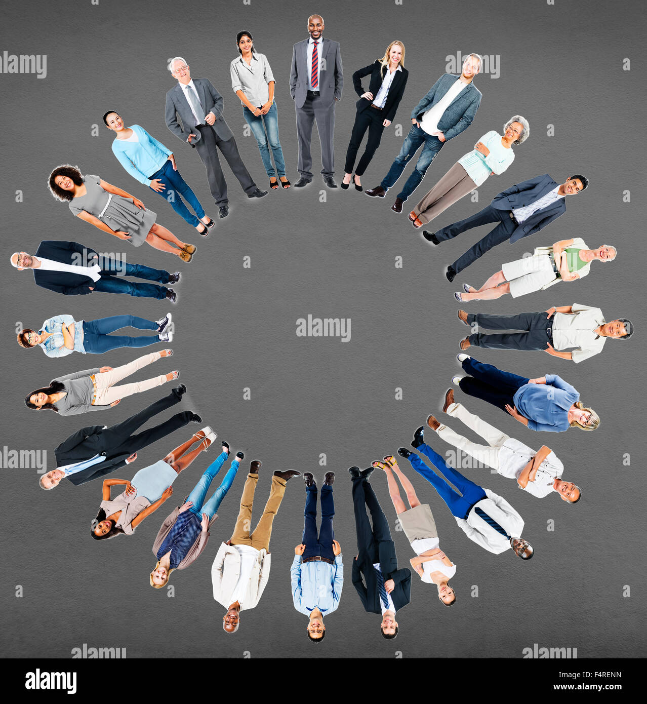 Multiethnic People Community Togetherness Unity Concept Stock Photo - Alamy