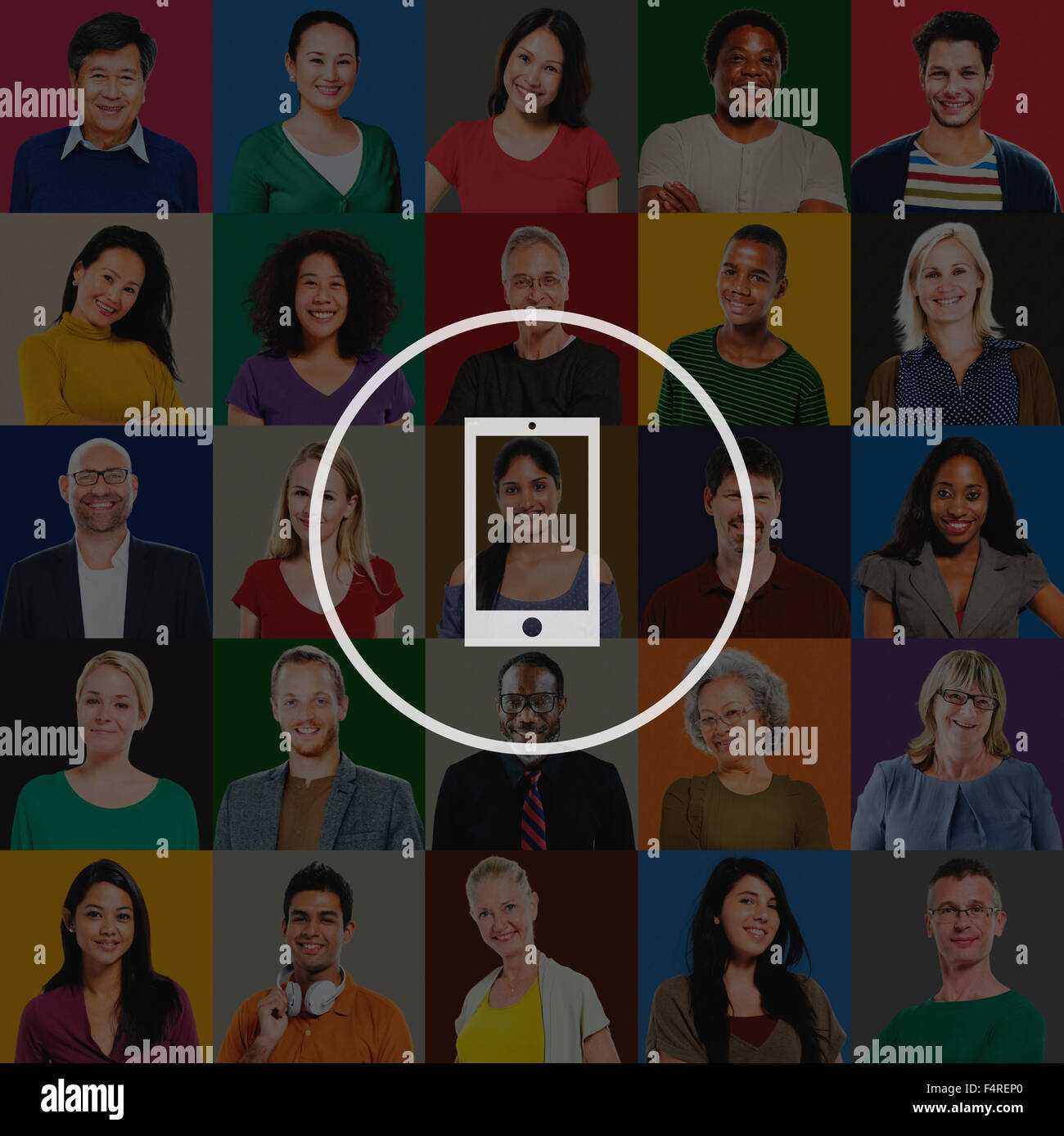 Mobile Phone Mobility Wireless Technology Concept Stock Photo - Alamy